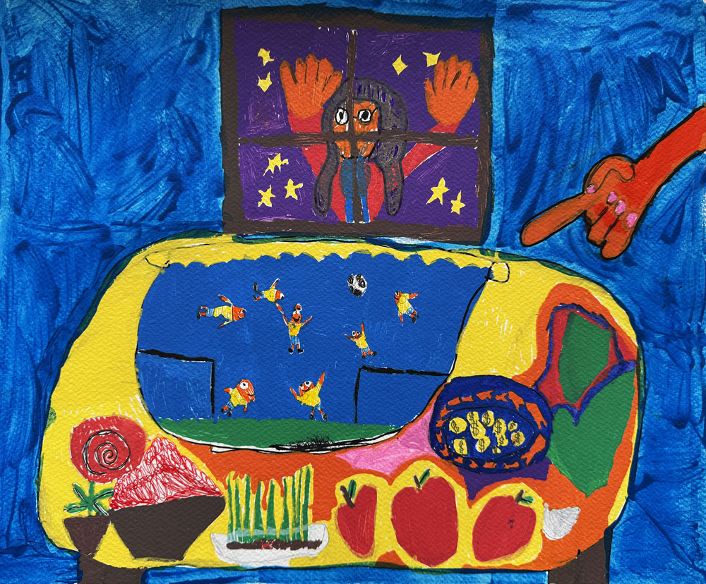 نمایشگاه بین‌ المللی نقاشی کودکان و نوجوانان ایرانی با موضوع نوروز 1404 ...